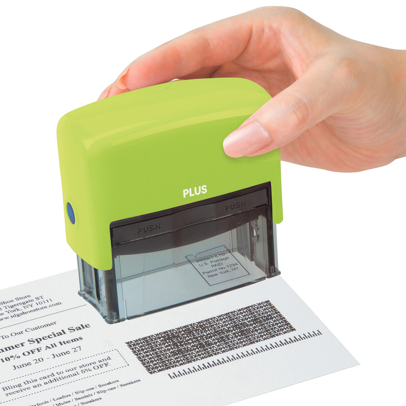 GYID - Guard Your ID Stamp - Large — PLUS Corporation of America