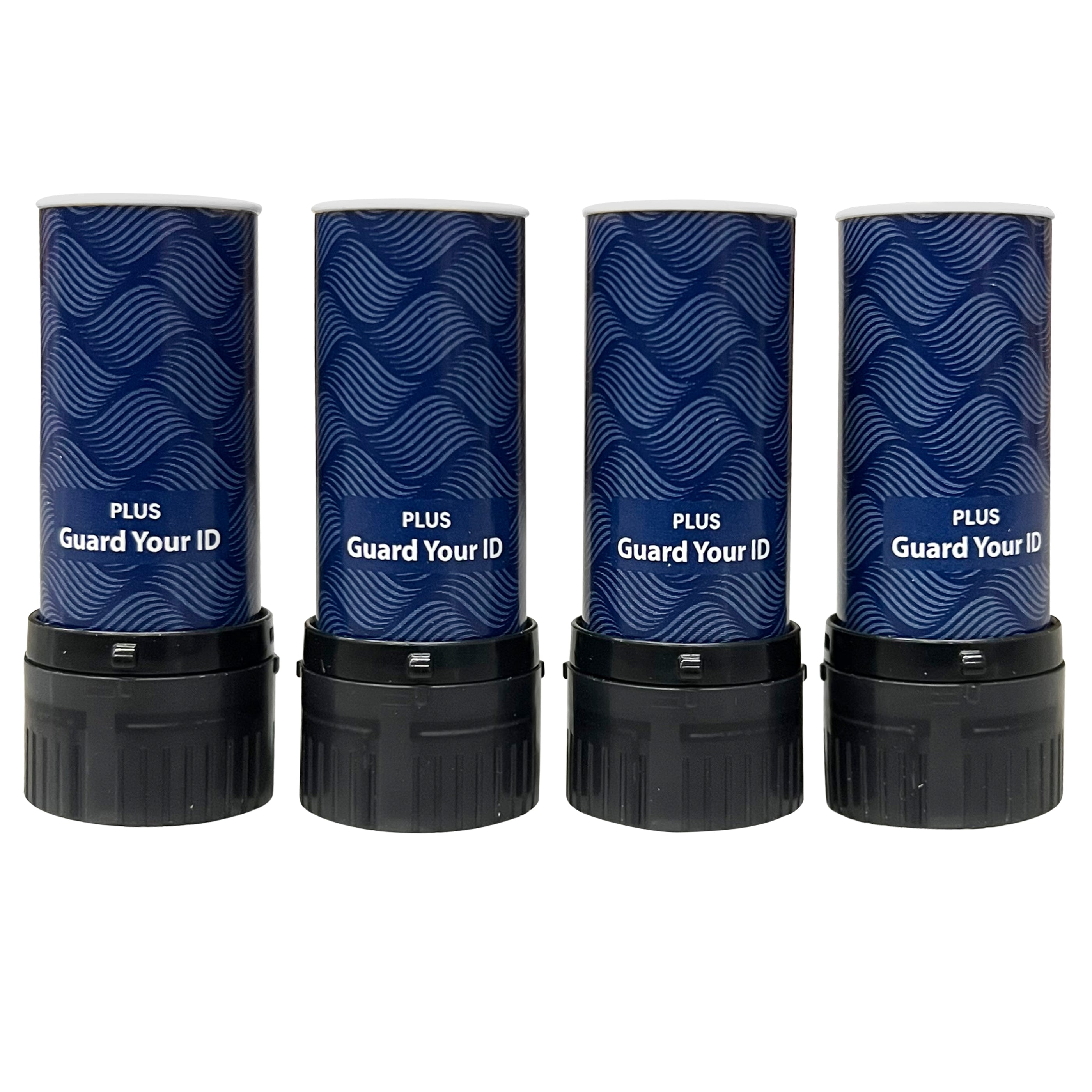 Guard Your ID Slim Eco-Friendly Roller 4-Pack | Privacy Protection ...