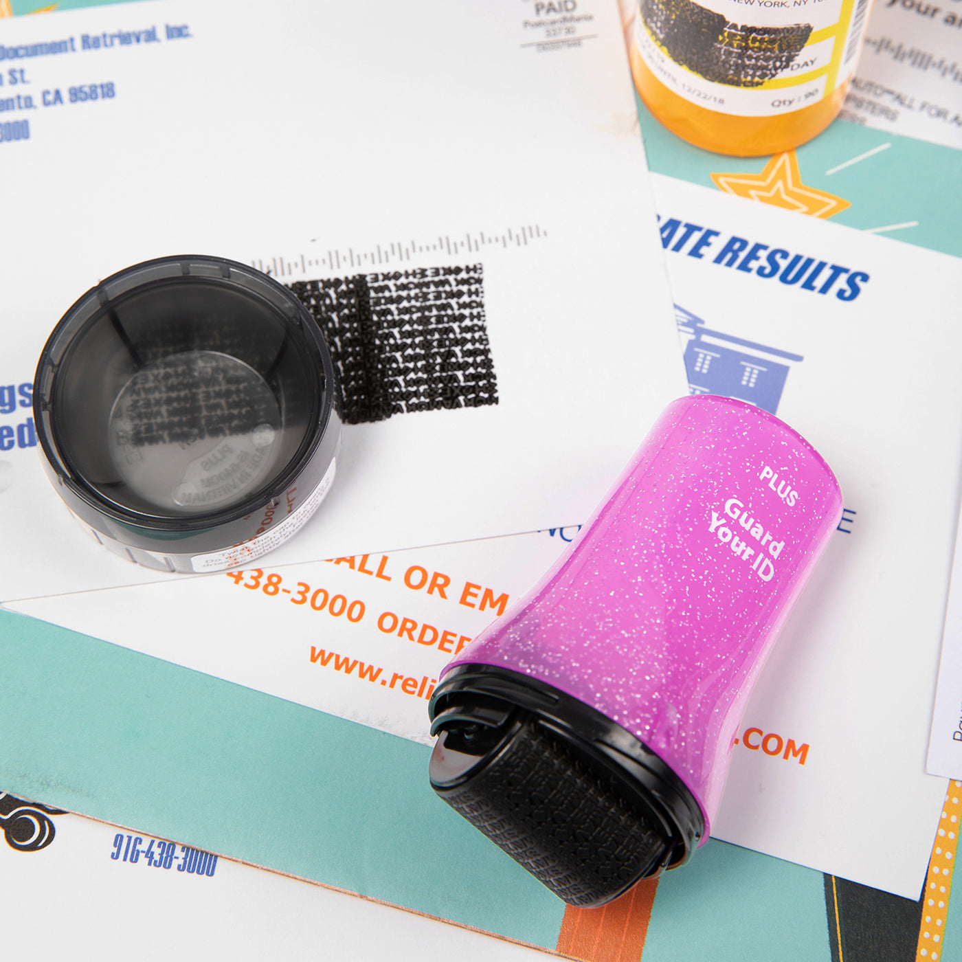Guard Your ID Glitter WIDE Privacy Roller 3-Pack | Limited Edition ...