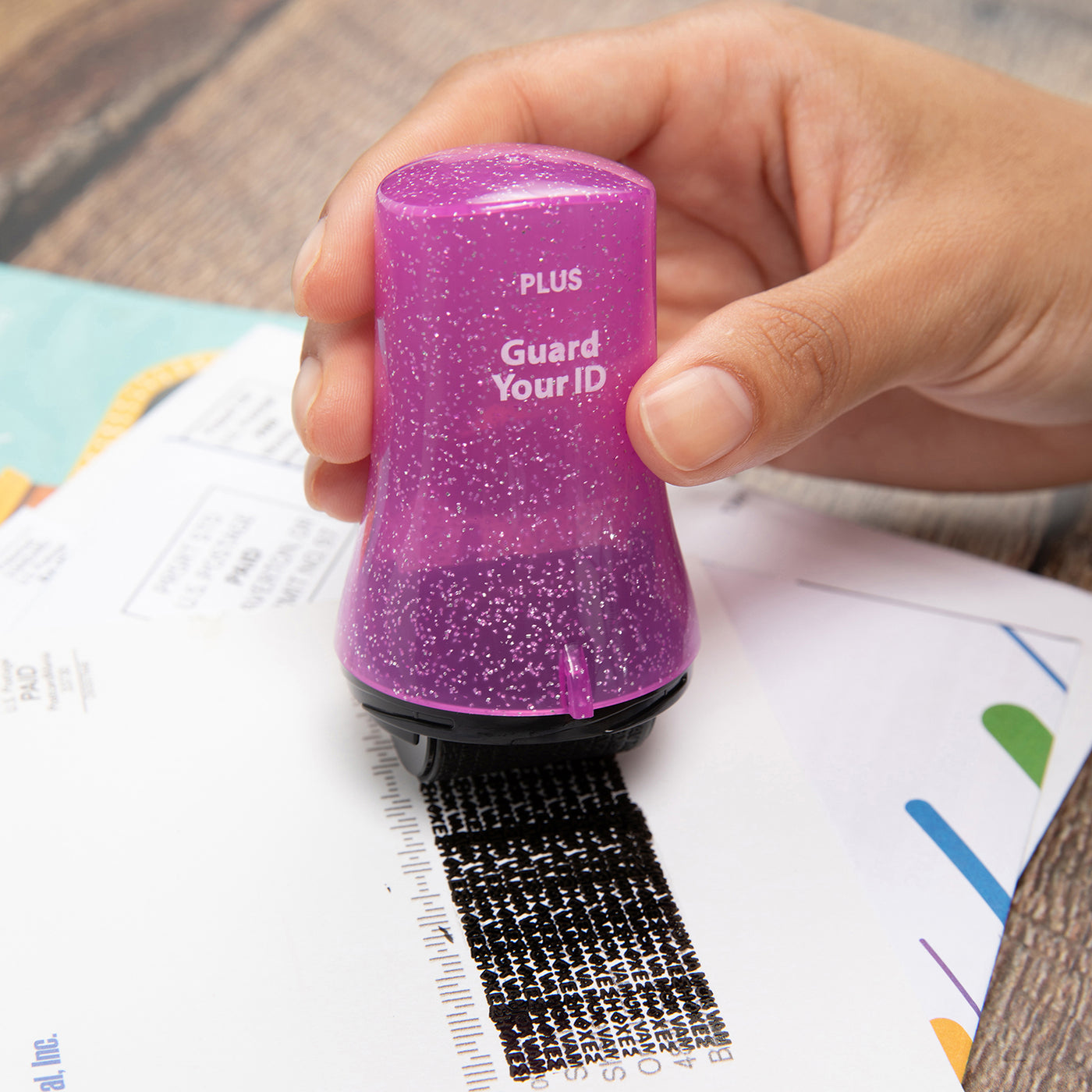 Guard Your ID Glitter WIDE Privacy Roller 3-Pack | Limited Edition ...