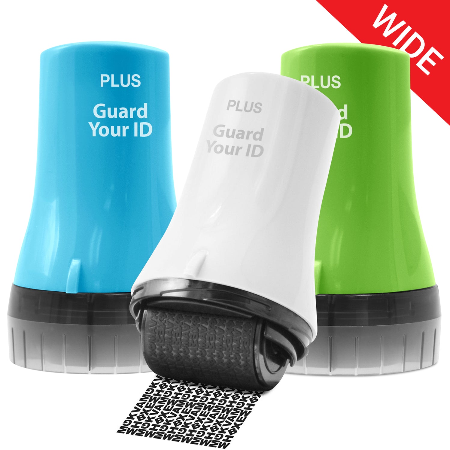 Guard Your ID WIDE Advanced 2.0 Identity Masking Security Roller 2-Pack