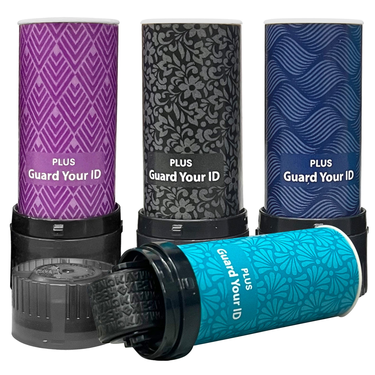 Guard Your ID Slim Eco-Friendly Roller 4-Pack | Privacy Protection ...