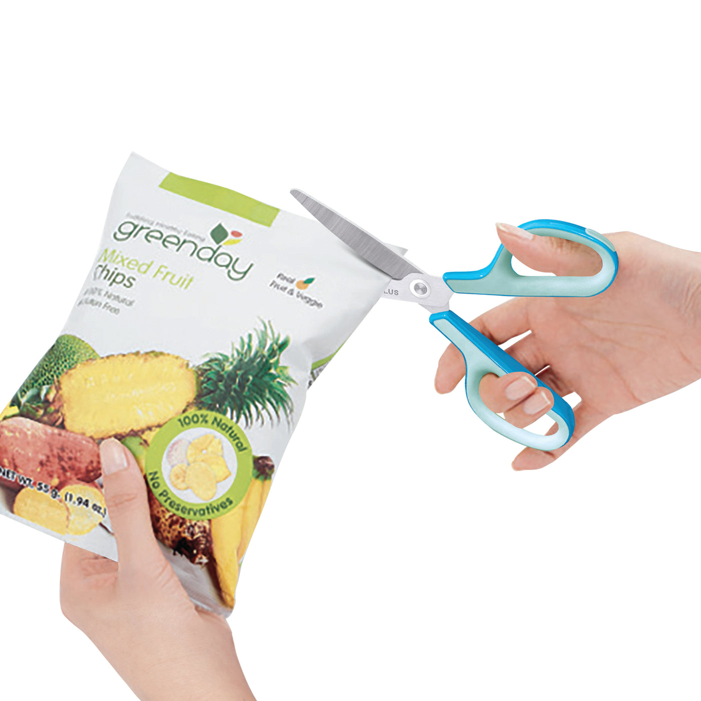 Small Curved Blade Scissors — PLUS Corporation of America