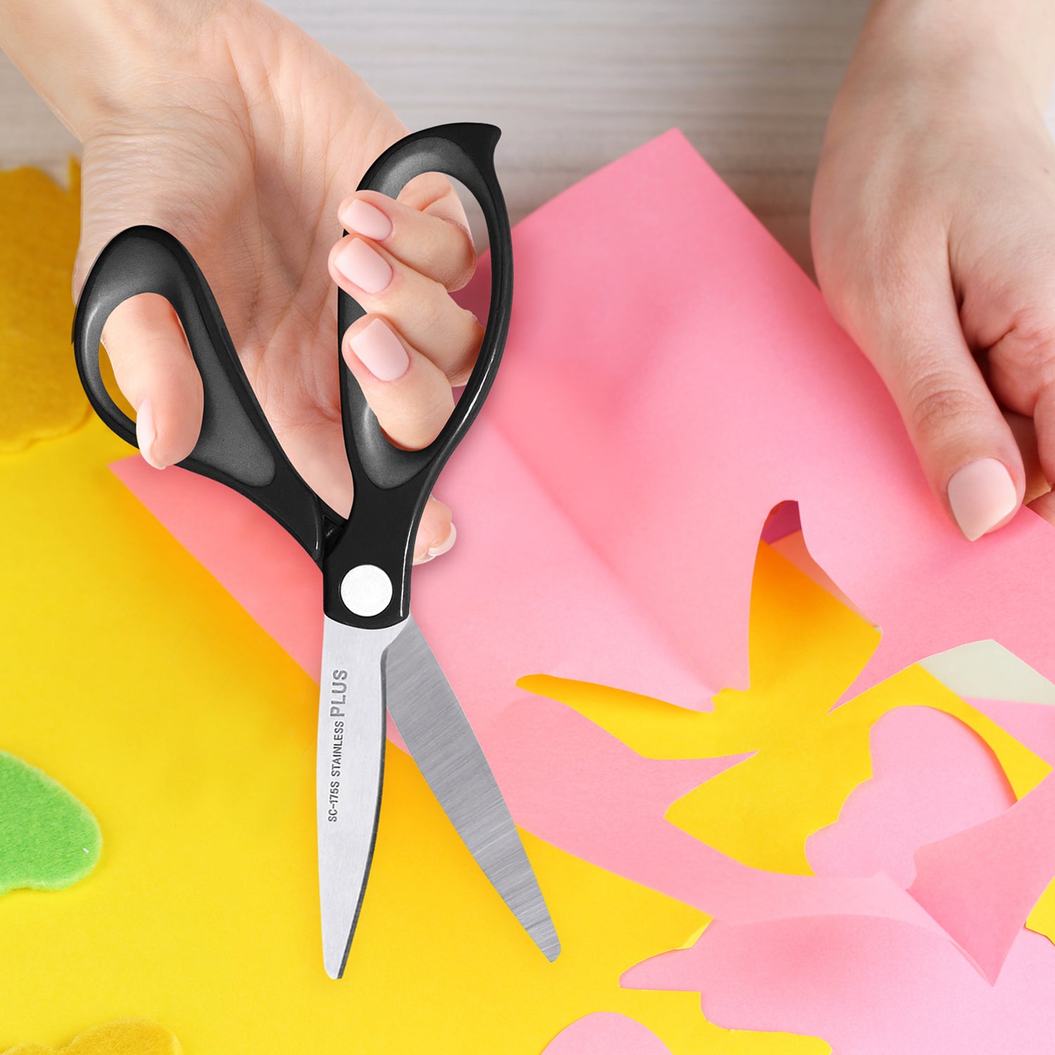 Large Curved Blade Scissors — PLUS Corporation of America