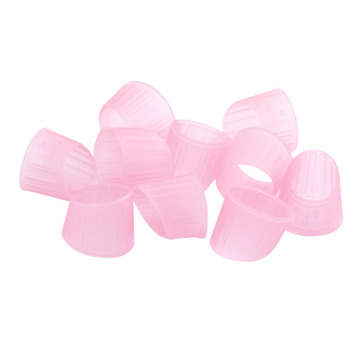 Finger Pad Ring Large Pink 10-Pack — Guard Your ID
