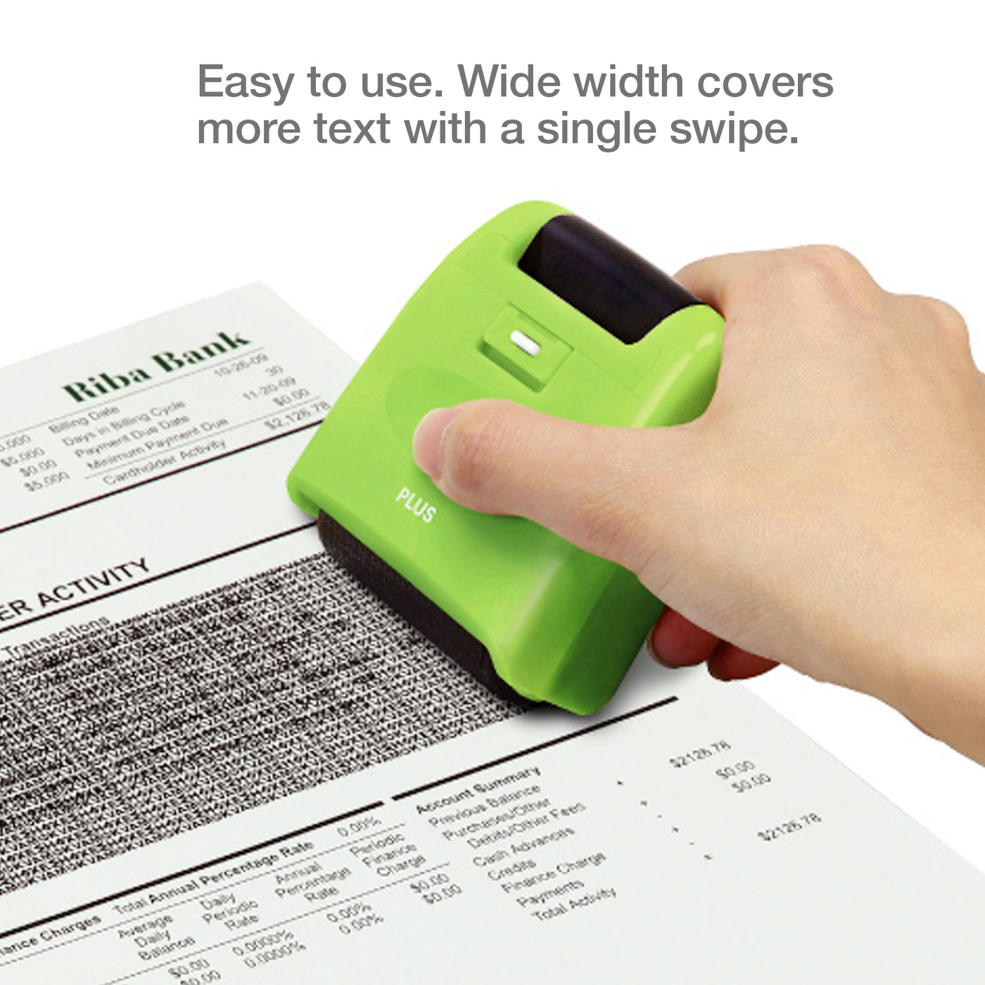 Extra Wide Identity Protection Roller Kit | Guard Your ID — PLUS ...