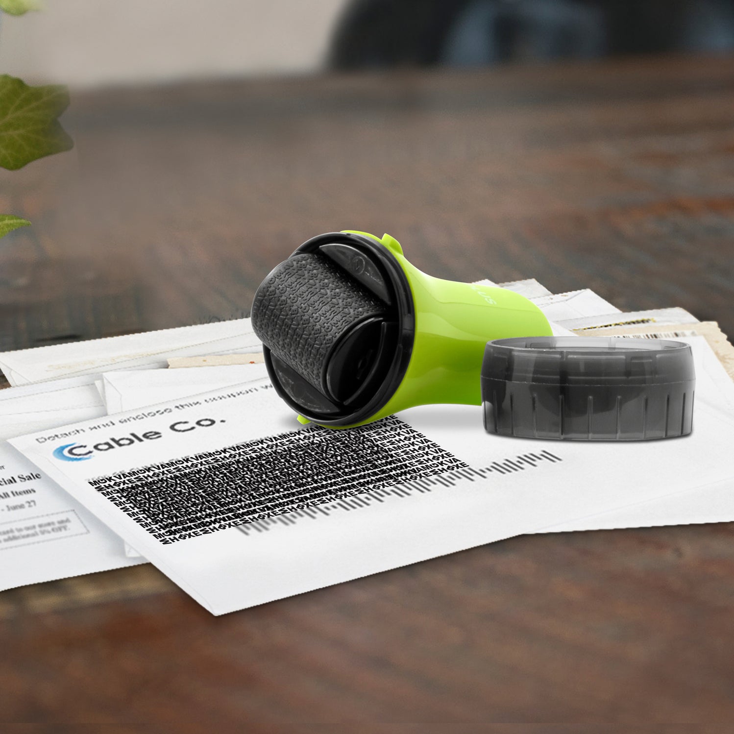 Guard Your ID WIDE Advanced Roller 4-Pack – Extra-Wide Privacy Stamp ...