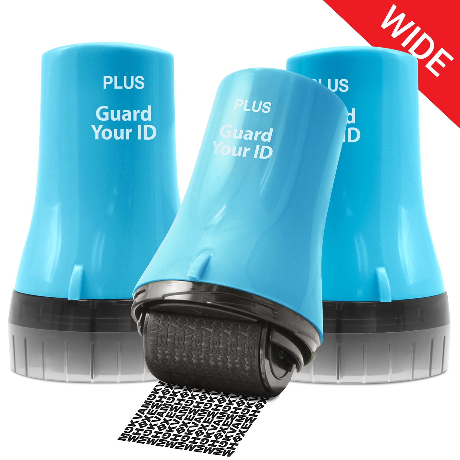 Guard Your ID WIDE Advanced 2.0 Identity Masking Security Roller 2-Pack