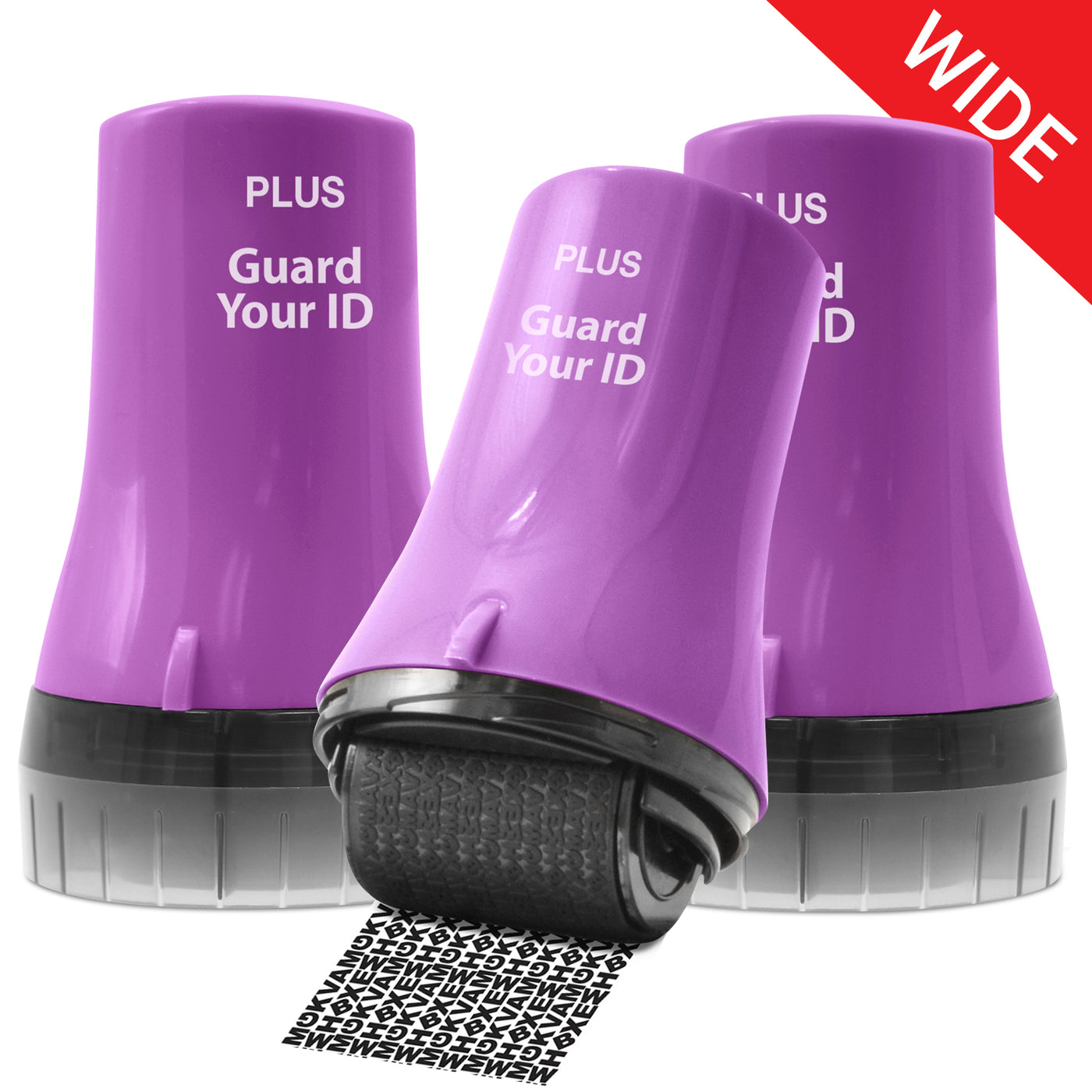 Guard Your ID WIDE Advanced 2.0 Identity Masking Security Roller 2-Pack