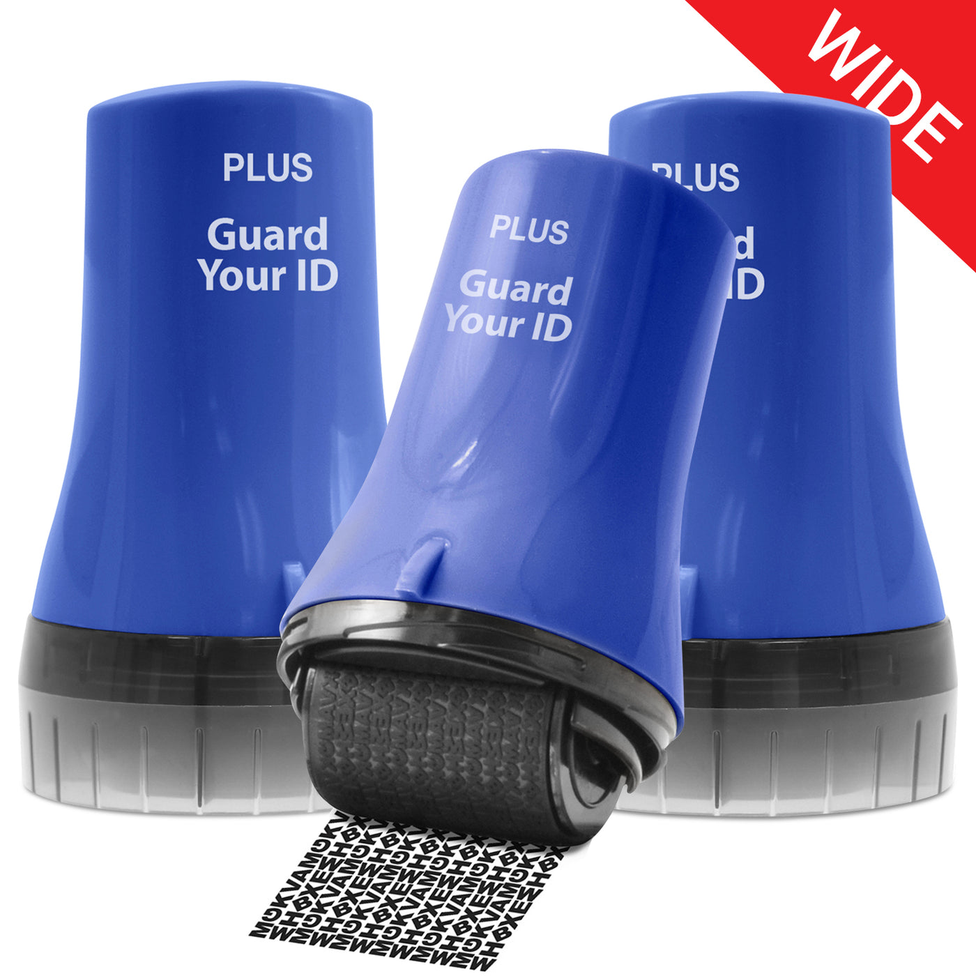 Guard Your ID WIDE Advanced 2.0 Identity Masking Security Roller 2-Pack