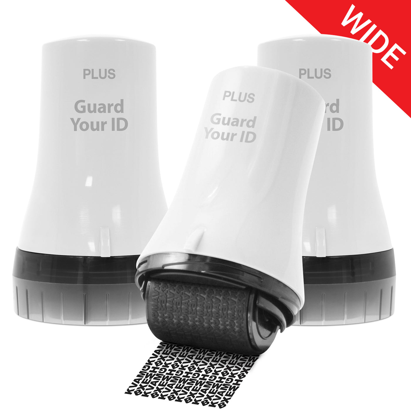 Guard Your ID WIDE Advanced 2.0 Identity Masking Security Roller 2-Pack