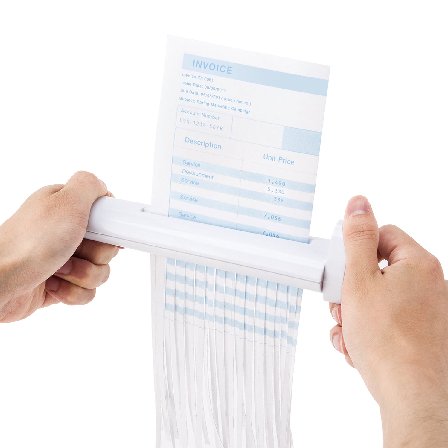 Guard Your ID Hand Shredder | Compact Manual Privacy Shredder — PLUS ...